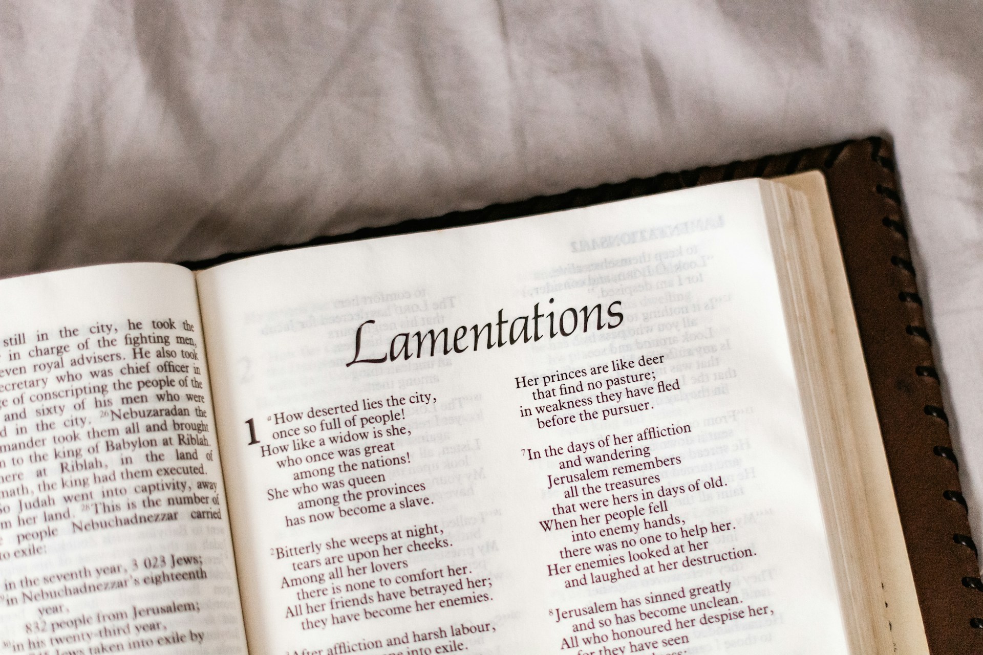 Who Wrote The Book Of Lamentations? - United Christian